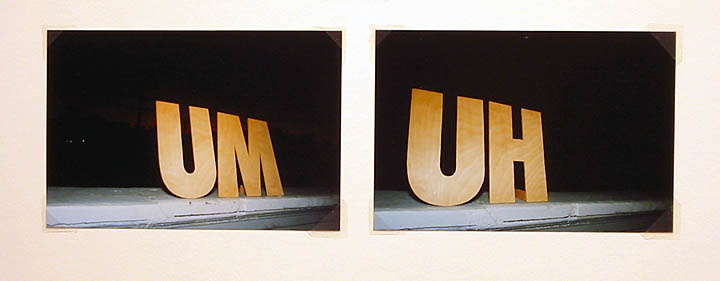 Ken Fandell:The Words: Um Uh